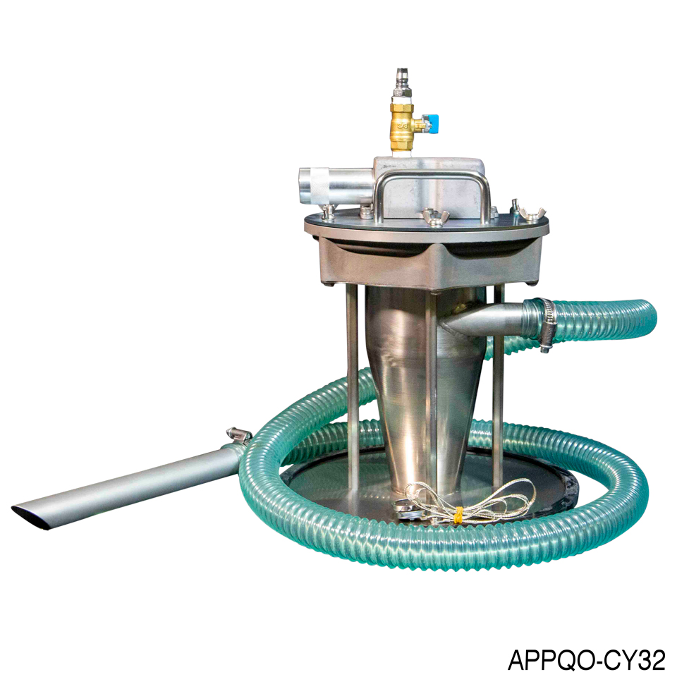 エア式サイクロンクリーナー APPQO-CYシリーズ（APPQO-CY25/APPQO-CY32） | アクアシステム株式会社